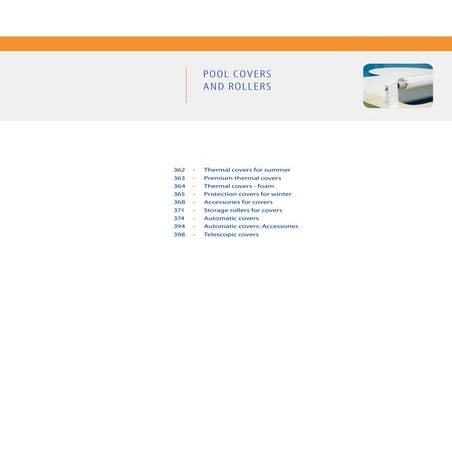 Pool covers and rollers | PDF