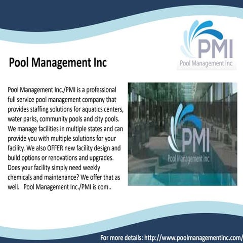 Pool management | PPTX