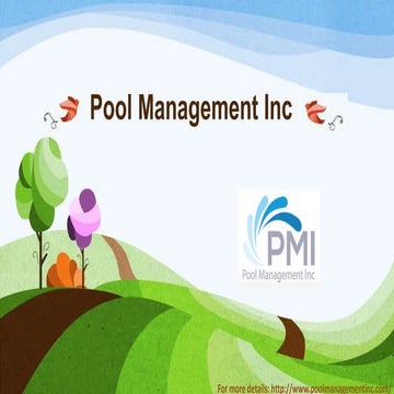 Pool management inc | PPTX