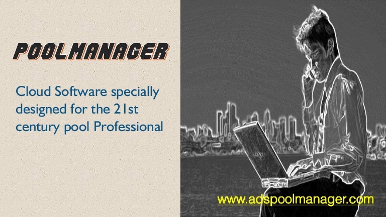 Pool manager software