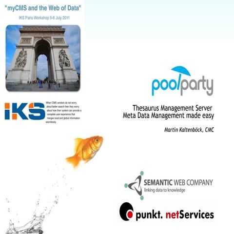 PoolParty - Metadata Management made easy | PPT