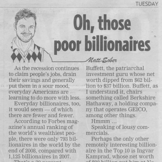 Newspaper column | PDF