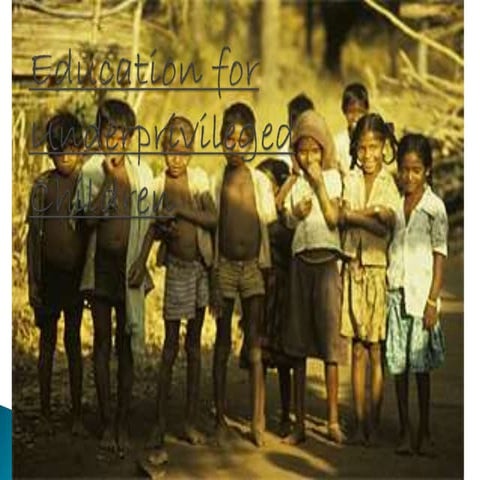 Poor children | PPTX