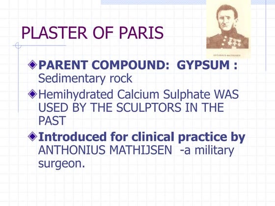 Principles of POP Casting | PPTX