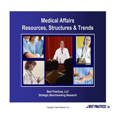 Medical Affairs Resources, Structures & Trends Report Summary | PDF