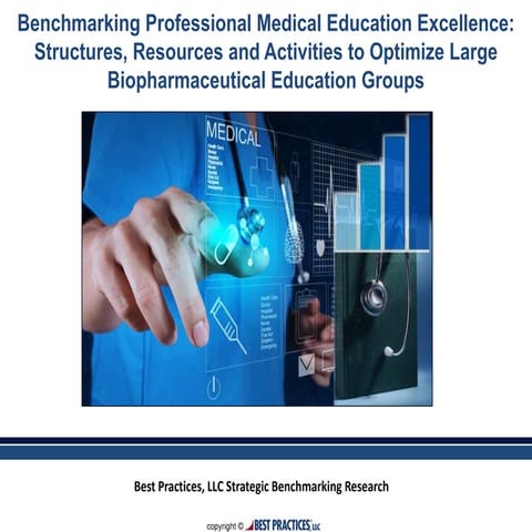 Benchmarking Professional Medical Education Excellence Structures | PDF