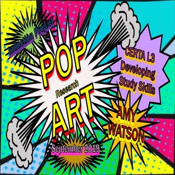 Example Of Student Presentation Pop Art | PPT
