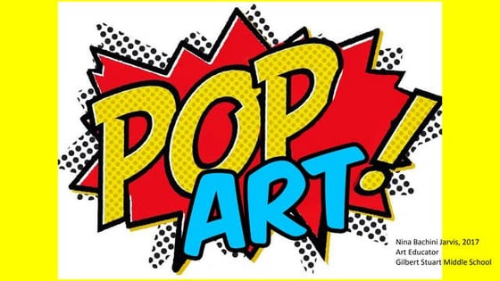 Pop art analysis handout 2 | PDF | Modern Art | Fine Art