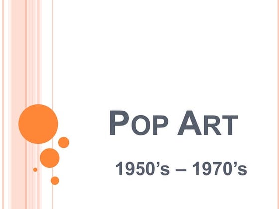 James Rosenquist - Pioneer of Pop Art in the 1960s | PPT