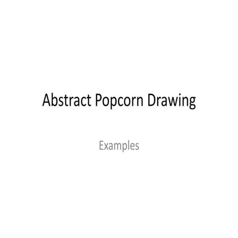 Popcorn Abstract | PPT