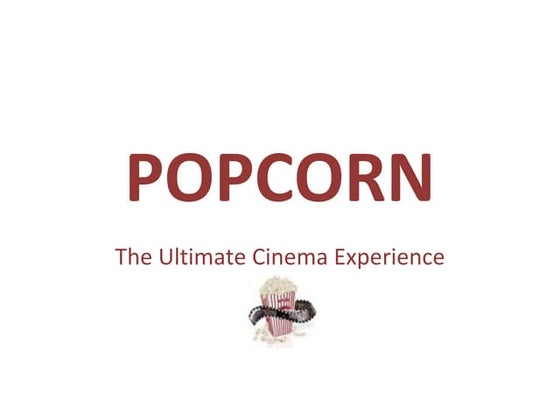 Popcorn man reg | PPT