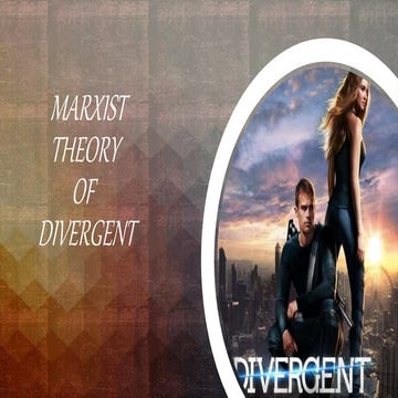 "Divergent" by Veronica Roth CMT | PPTX