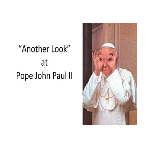 Pope john paul ii | PPT