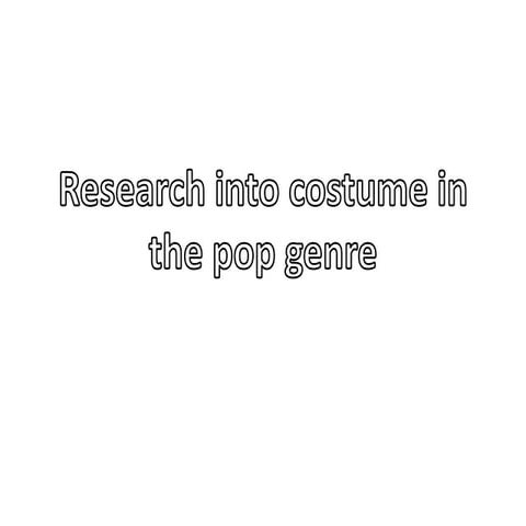 Pop fashion | PPT