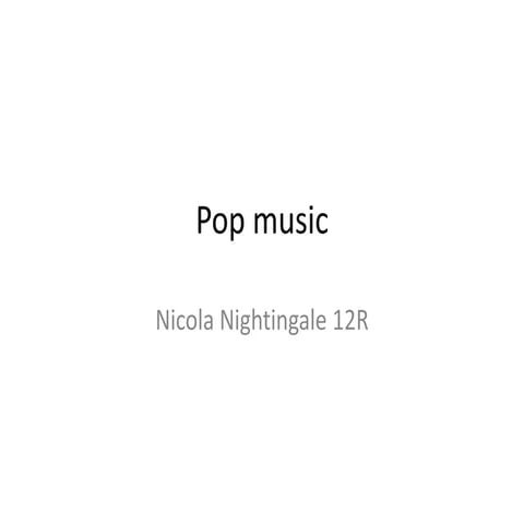 Pop music | PPT