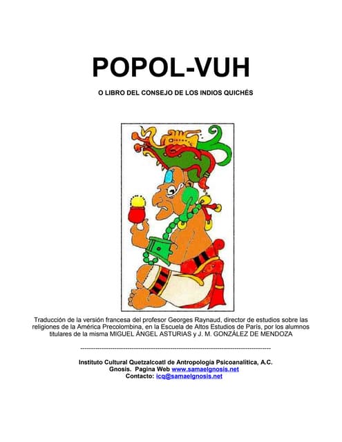 El popol vuh | PDF
