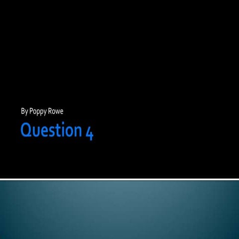 Poppy question 4 | PPT