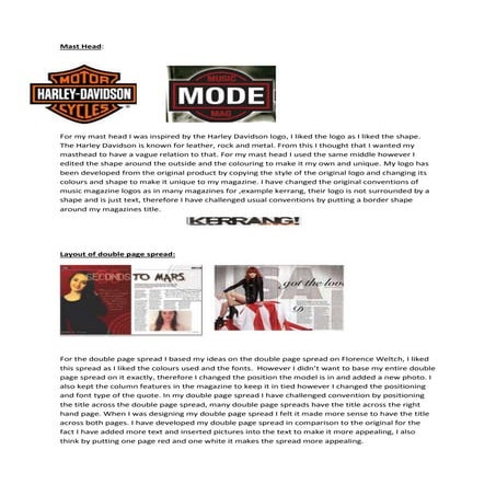 Masthead examples | PPTX