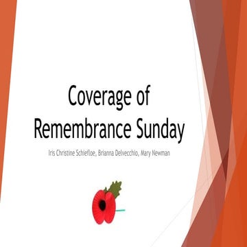 Poppy sunday presentation | PPTX
