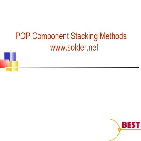 POP Rework Methods | PPT