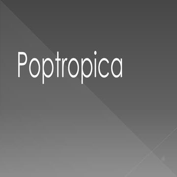 Poptropica | PPT