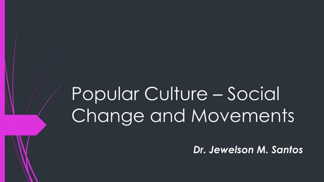 social change | PPT