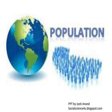 Population ( class 9 ) | PPTX