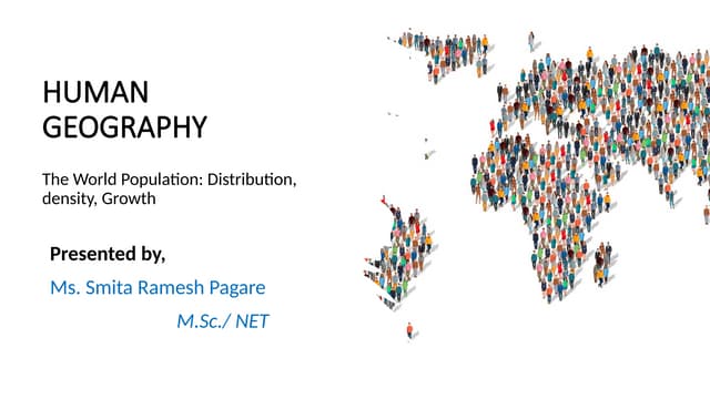 Factors Affecting Population Distribution | PPTX