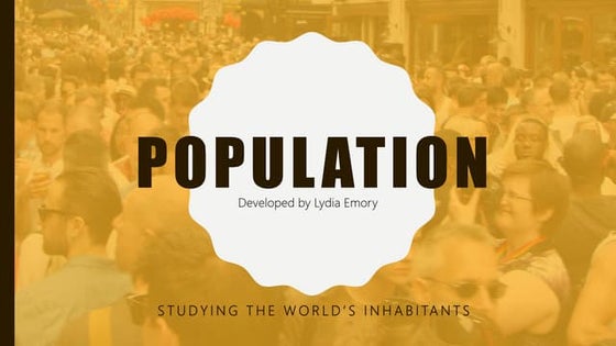 GLOBAL DEMOGRAPHY (MIDTERM LESSON 1).pptx | Reproductive Health | Diseases and Conditions
