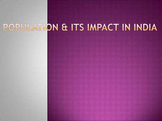 Population control | PPT