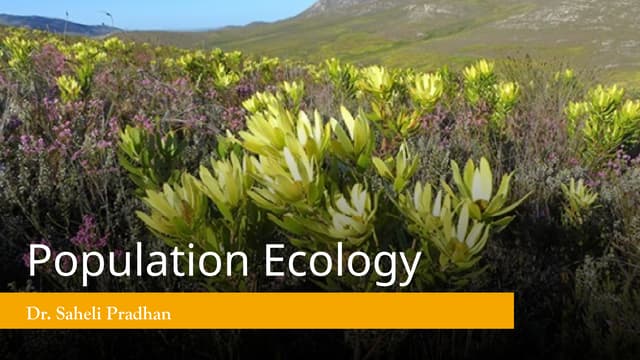 “Organisms and Populations – Class 12 Biology Presentation” | PPTX