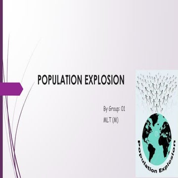 Population explosion | PPT