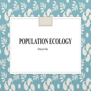 Populaiton growth and carrying capacity cer | PPTX