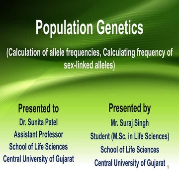 Population Genetics & Hardy - Weinberg Principle.pdf