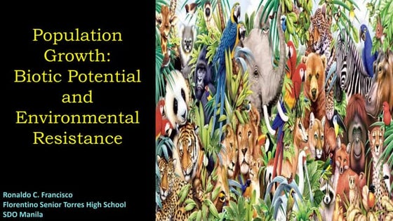 Population dynamics presentation | PPTX
