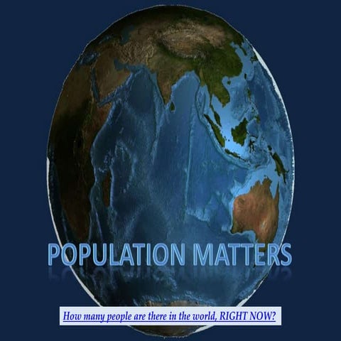 Population Matters | PPT