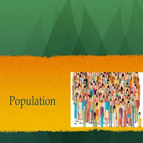 Population present | PPTX
