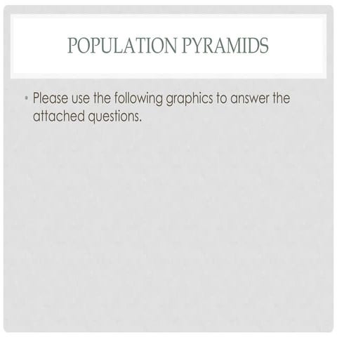 Population pyramid | PPTX