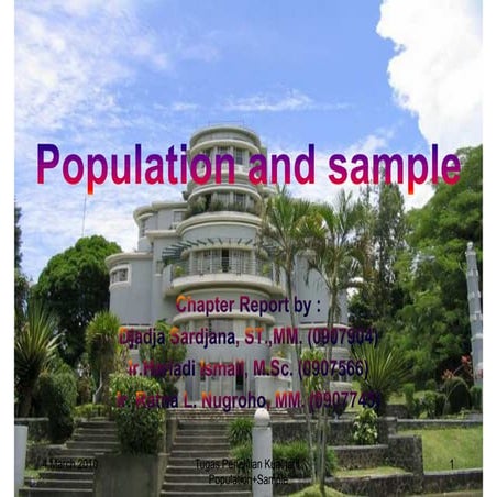 Population+Sample | PDF