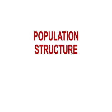 Population Composition & Structure | PPT