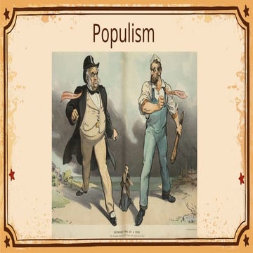 Populism Introduction - Life on the Farm.pptx