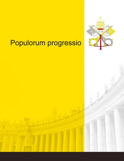 Populorum progressio | PPTX