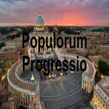 Populorum Progressio | PPTX
