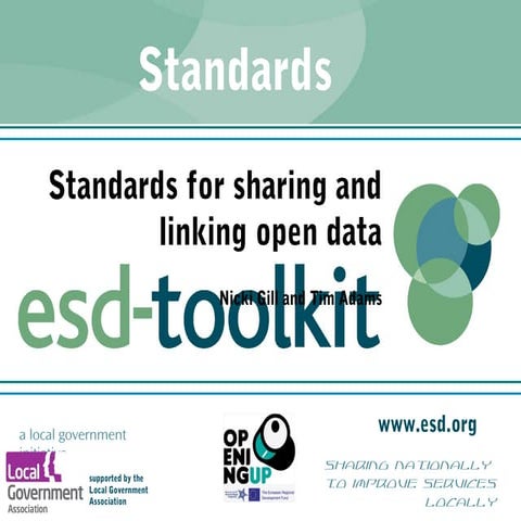 Standards for sharing and linking open data | PPT