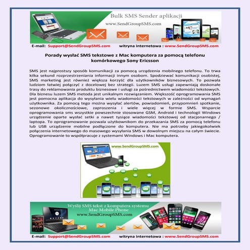 Porady wysłać sms tekstowe z mac komputera za pomocą telefonu ...
