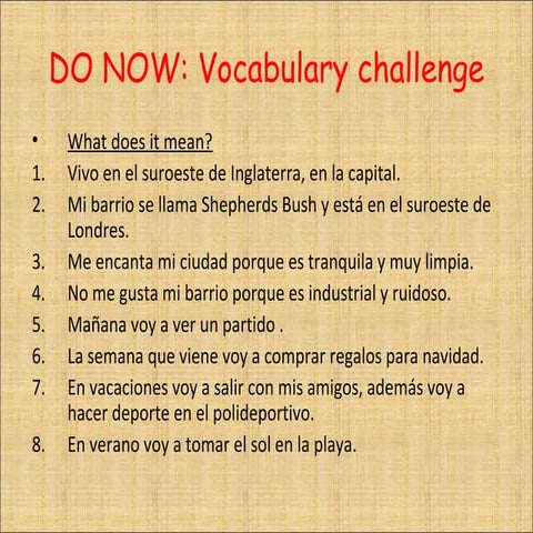 Por donde se va | PPT