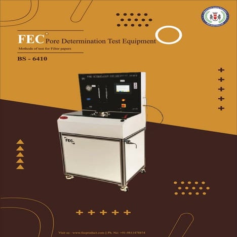 BS-6410 Filter Paper Test Equipment..... | PDF | Commercial Trucks ...
