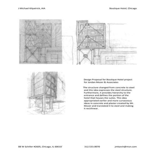 Boutique Hotel Expressed Steel Structure Proposal | PDF | Hotels and ...