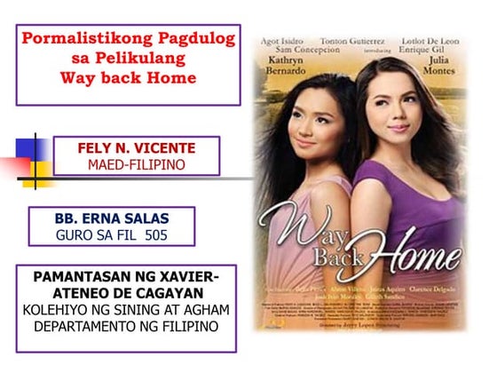 "ANAK" MOVIE REVIEW (TAGALOG) | PDF