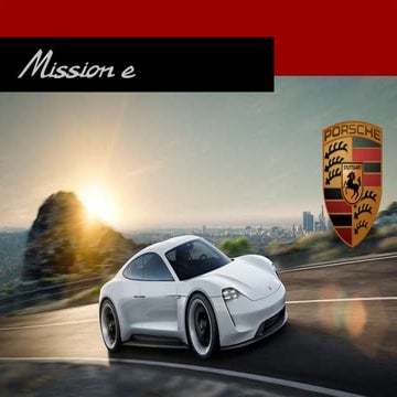 Porsche mission e project _ final presentation | PPTX